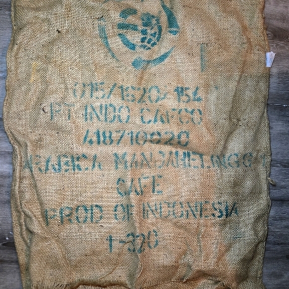 other | Other | 6 Kg Java Arabica Coffee Heavy Empty Burlap Bag Indonesia | Poshmark